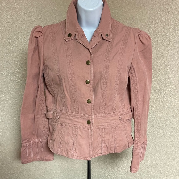 Marc Jacobs | Jackets & Coats | 45 Marc Jacobs Blush Utility Jacket ...